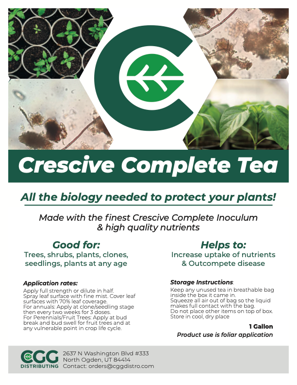 Crescive Complete - Compost Tea – CGG Distro